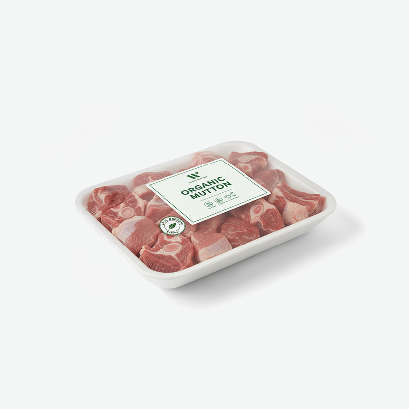 Organic Grass Fed Mutton – 1kg – Wellness