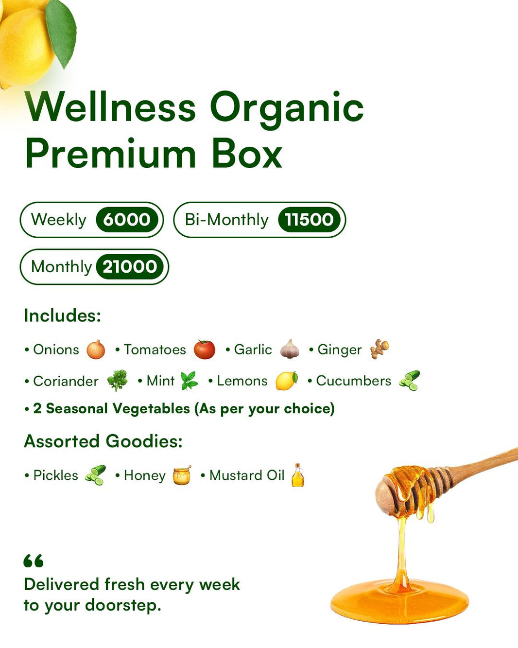 CSA Subscription Boxes – Wellness